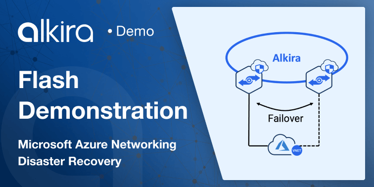 Azure Networking Disaster Recovery - Alkira