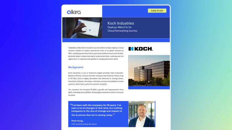Alkira Network Platform | Request a Demo