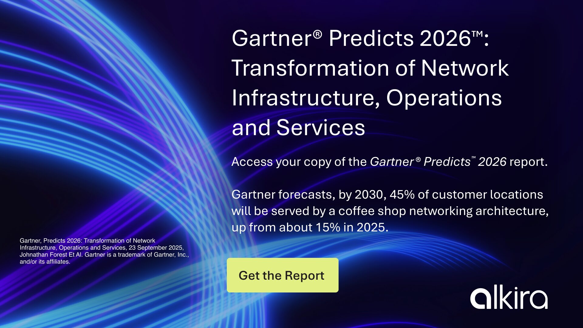 Gartner Predicts 2026: Transformation of Network Infrastructure ...